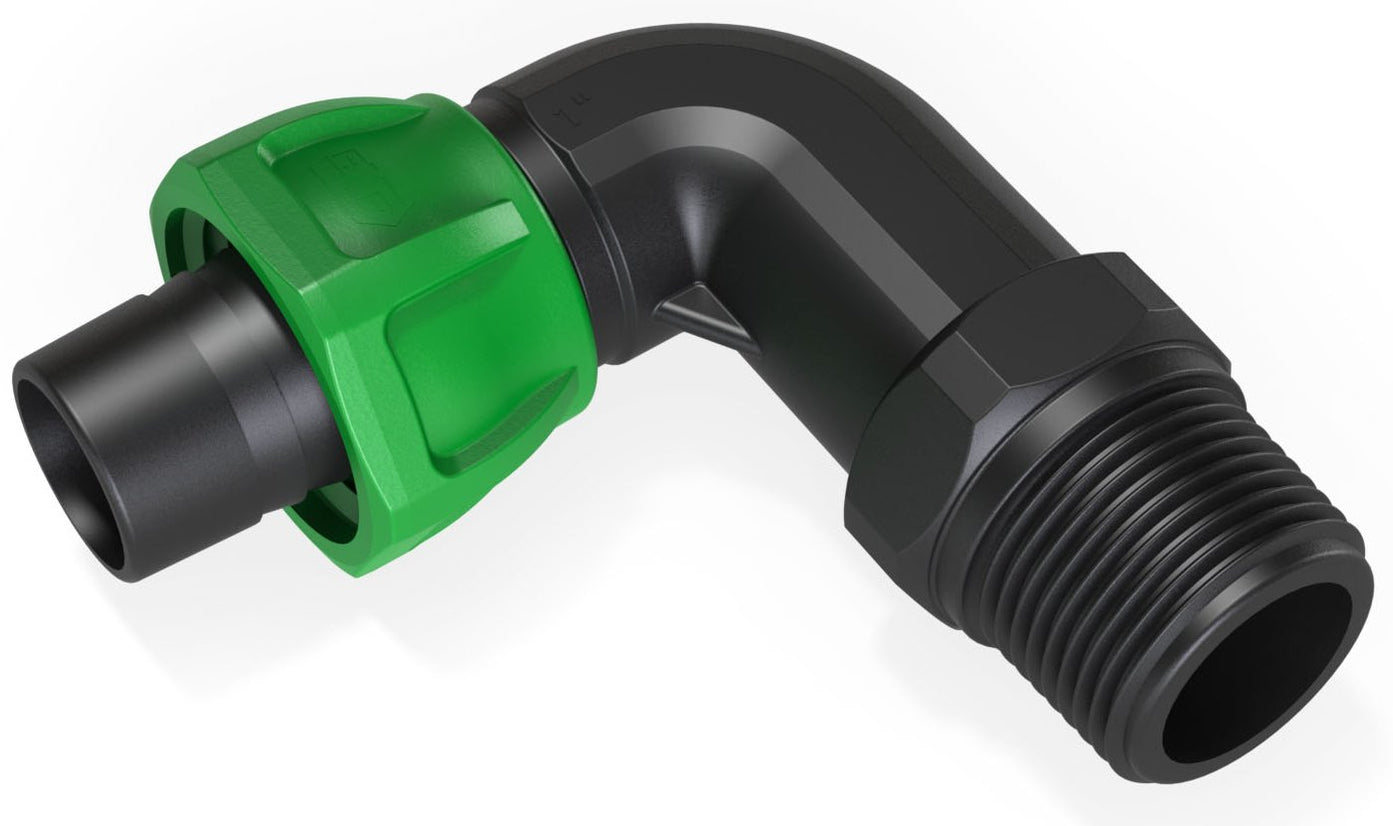 RX Low Density Male Bend Long — Irrigation-online-nz
