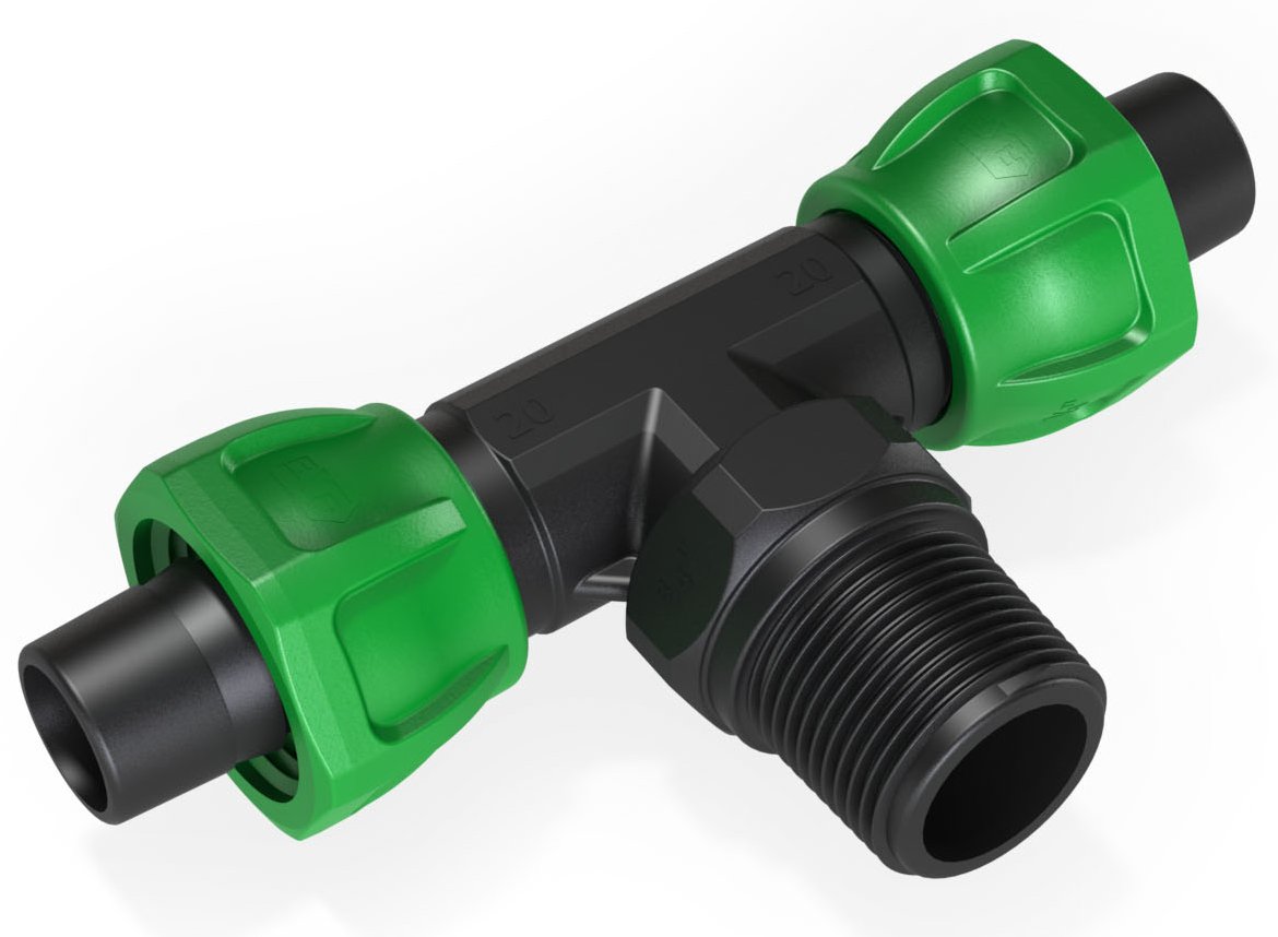 RX Low Density Male Threaded Tee BSP — Irrigation-online-nz